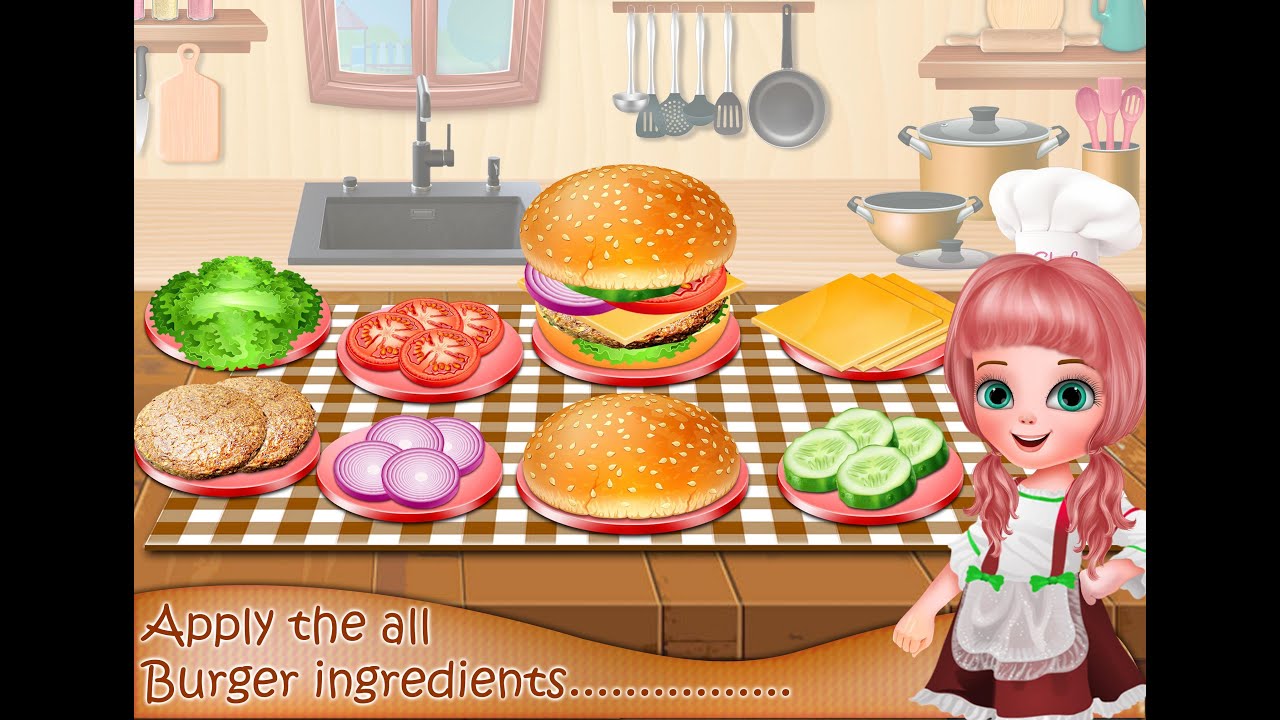 Cooking in the Kitchen _ Play Fun Kids Game _ Cooking Girls game ...