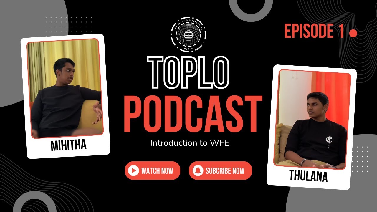 World For Entrepreneurs - ToPlo Podcast | Episode 1 | Introduction to ...