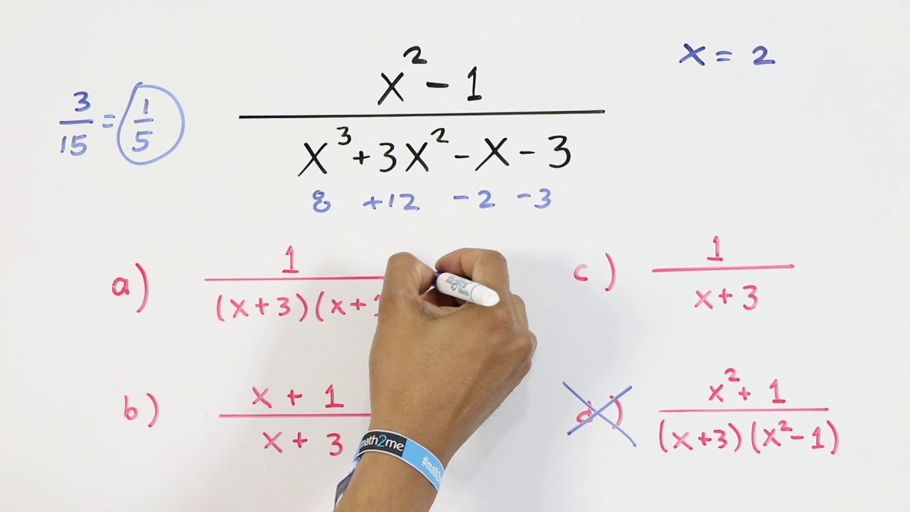 SIMPLIFICAR EXPRESIONES ALGEBRAICAS Truco Para Examen YouTube