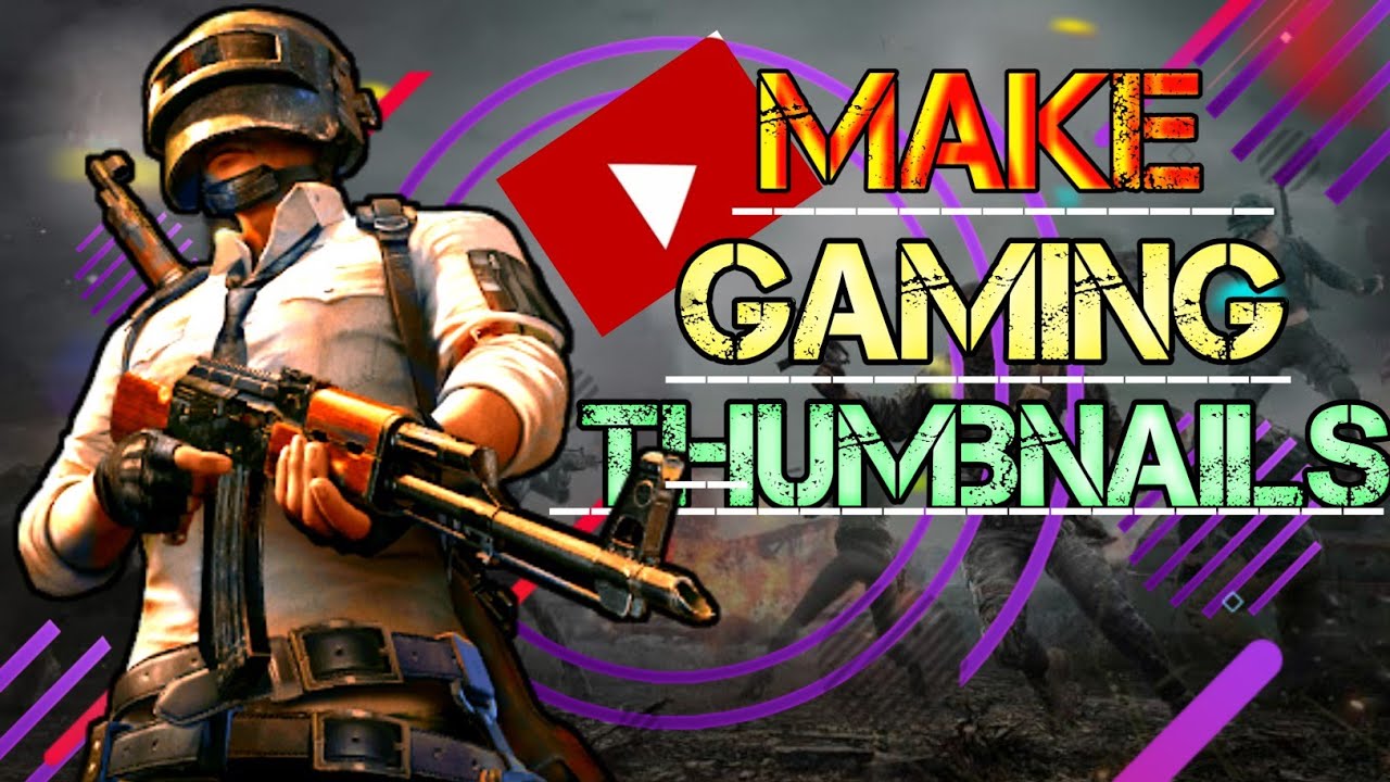 How to make PUBG gaming thumbnail|on mobile,on Android|pubg thumbnail ...