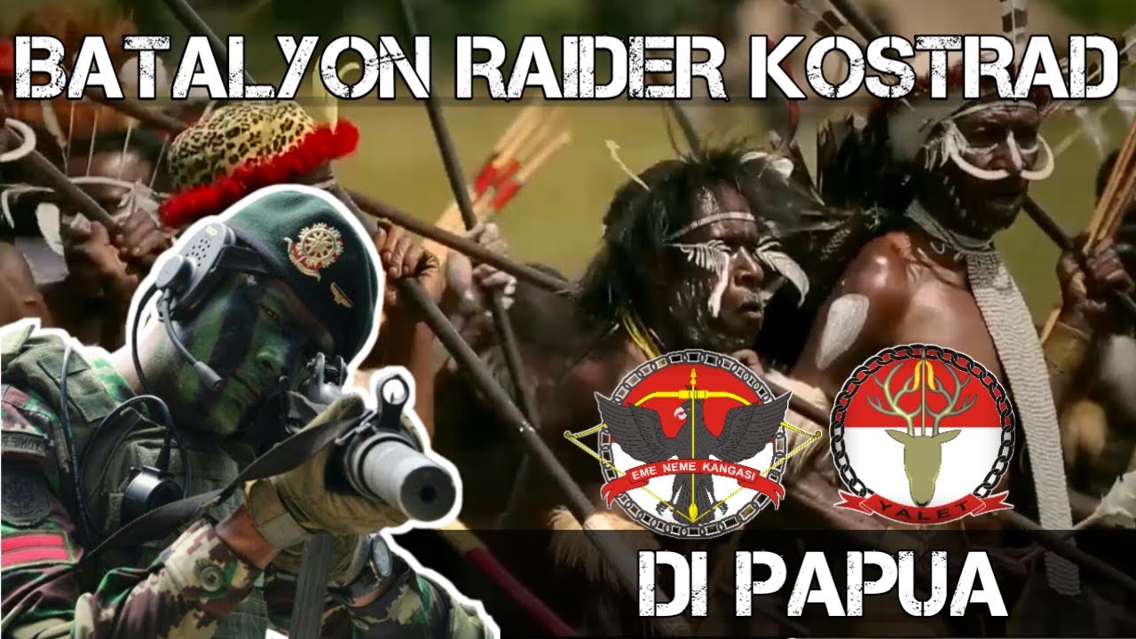 Profil Batalyon Kostrad yang ada di Papua || Kostrad battalion in Papua ...