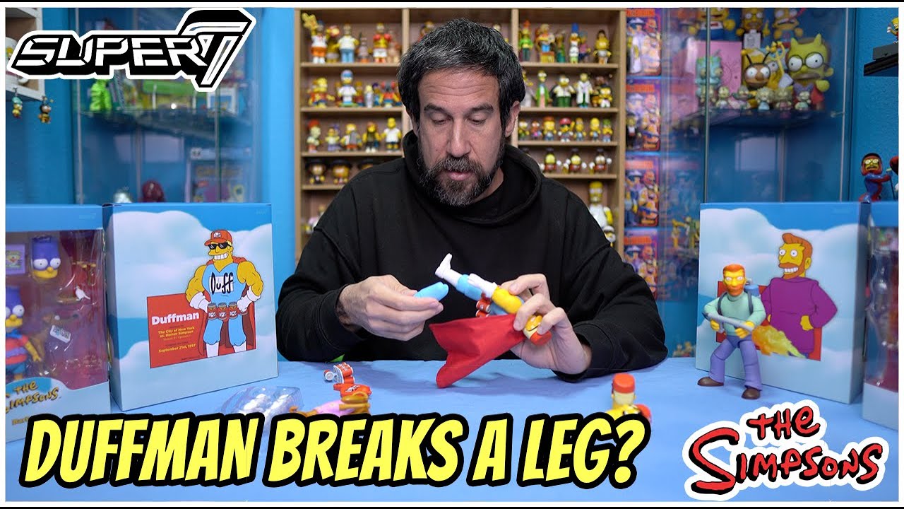 The Ultimate Duffman Unboxing And Review By Super7 Wave 2 - You Won't ...