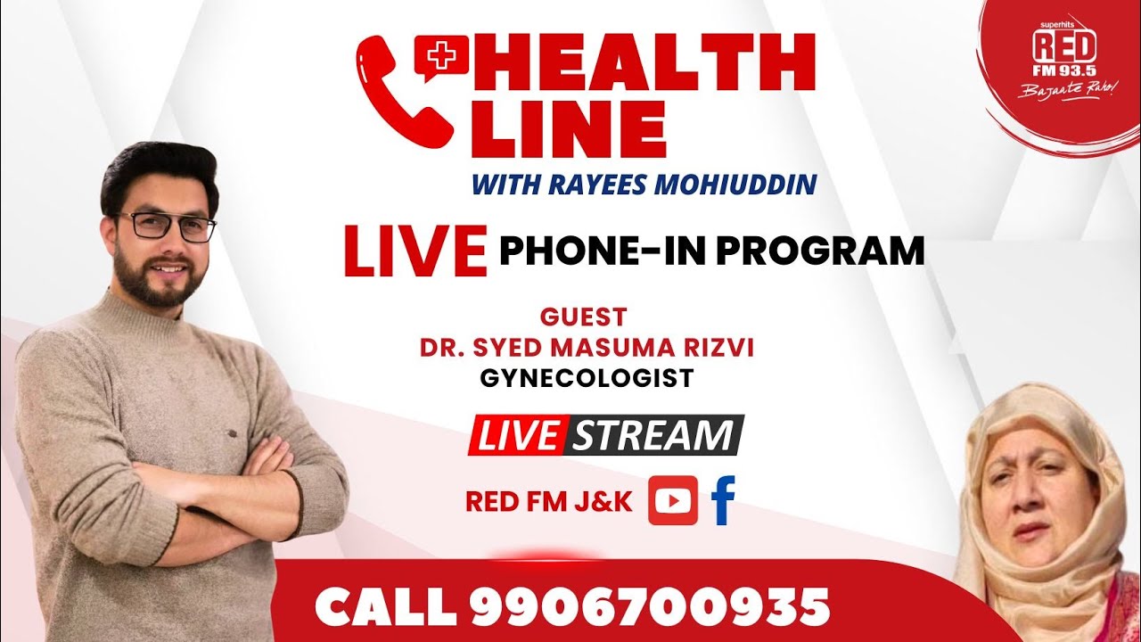 Health Line with Rayees Mohiuddin |Dr. Syed Masuma Rizvi ...