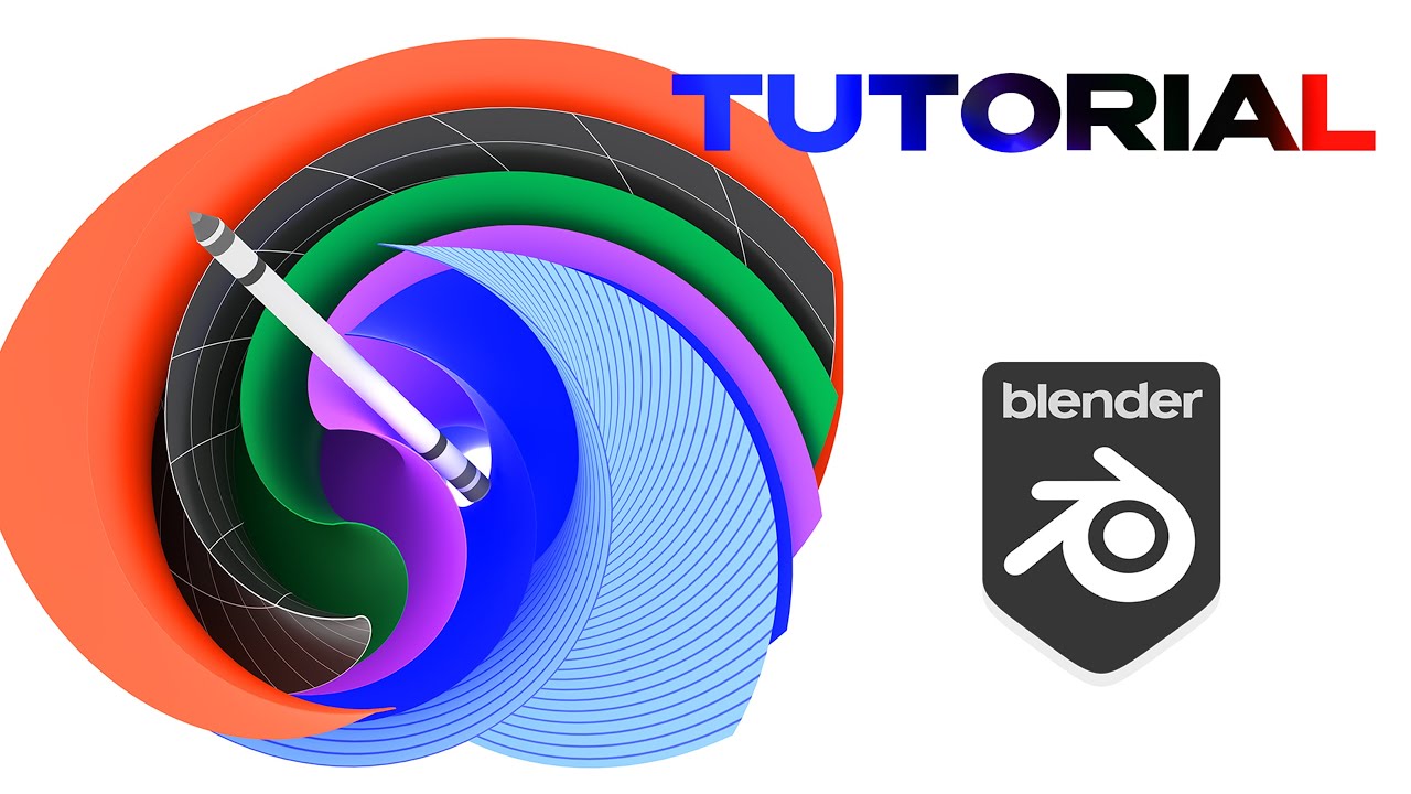 easy 3d design in the microsoft style [blender tutorial] - YouTube