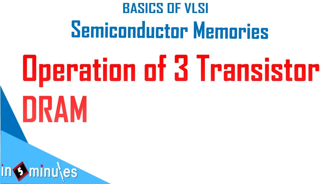 Module4_Vid29_Operation of 3 Transistor DRAM - YouTube