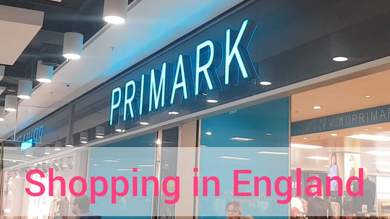 PRIMARK shopping in England. - YouTube