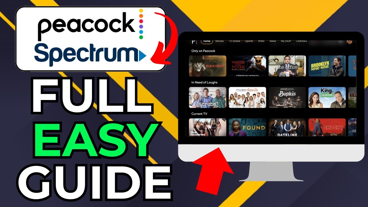 HOW TO GET PEACOCK ON SPECTRUM (2025) - YouTube