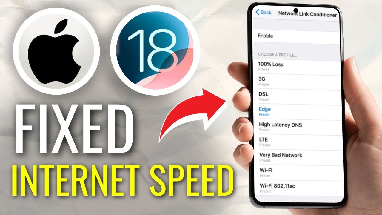 How to Fix Slow Internet Speed After iOS 18 Update - Full Guide - YouTube