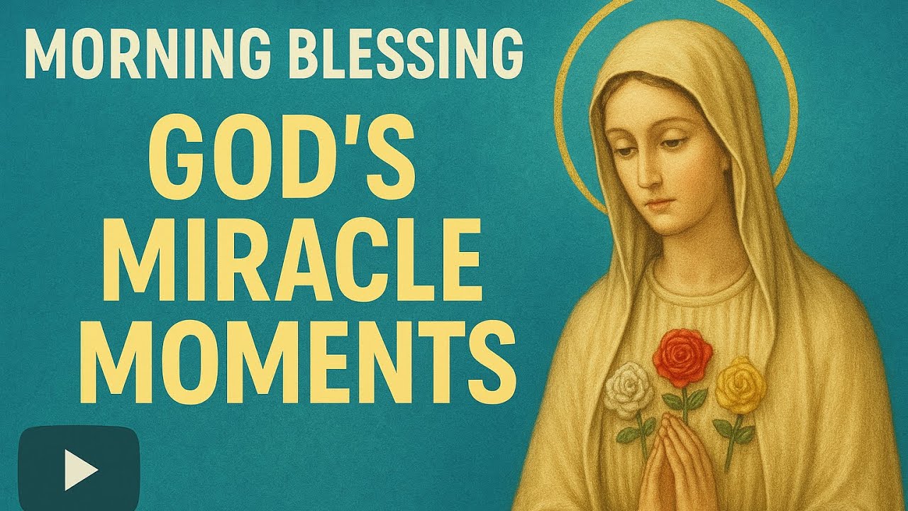 Morning Blessing - God’s Miracle Moments: Rosa Mystica Prayer with ...