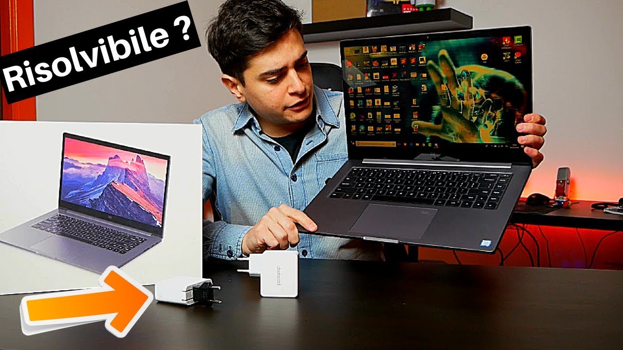 GRAVE PROBLEMA al mio Notebook Xiaomi Mi pro - YouTube