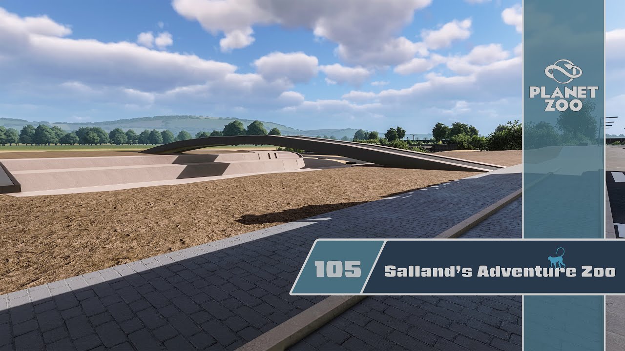 Basic Layout Pedestrian Bridge | Salland's Adventure Zoo | Planet Zoo ...
