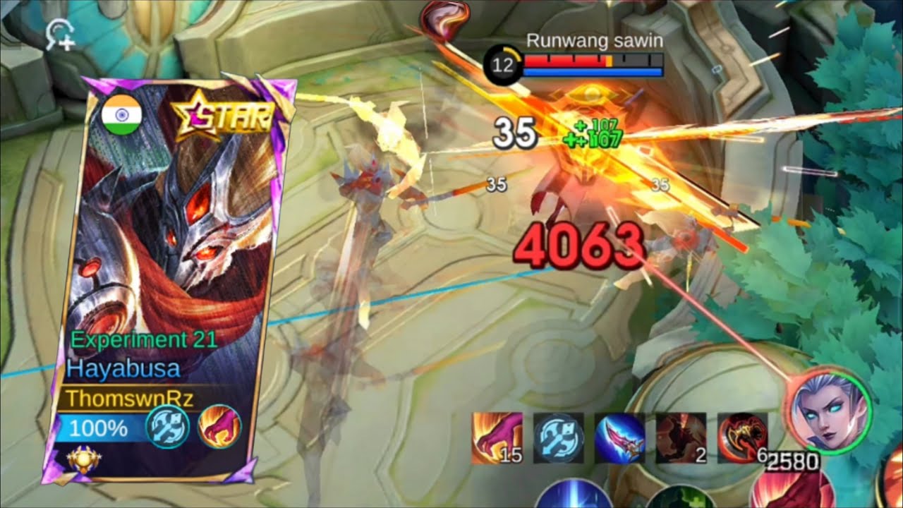 HAYABUSA BEST COMBO 1 HIT SOLO RANK (ezy win) - YouTube