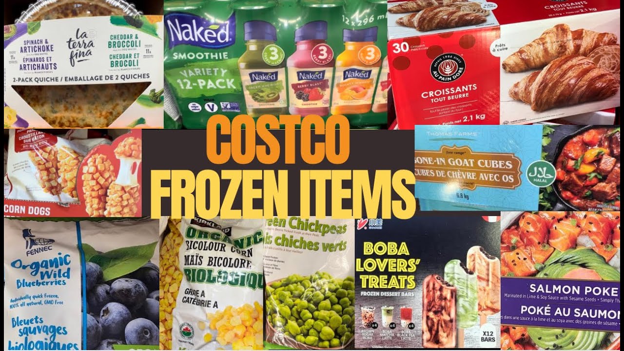 Costco Frozen Food! New varieties ! Shop with me! - YouTube