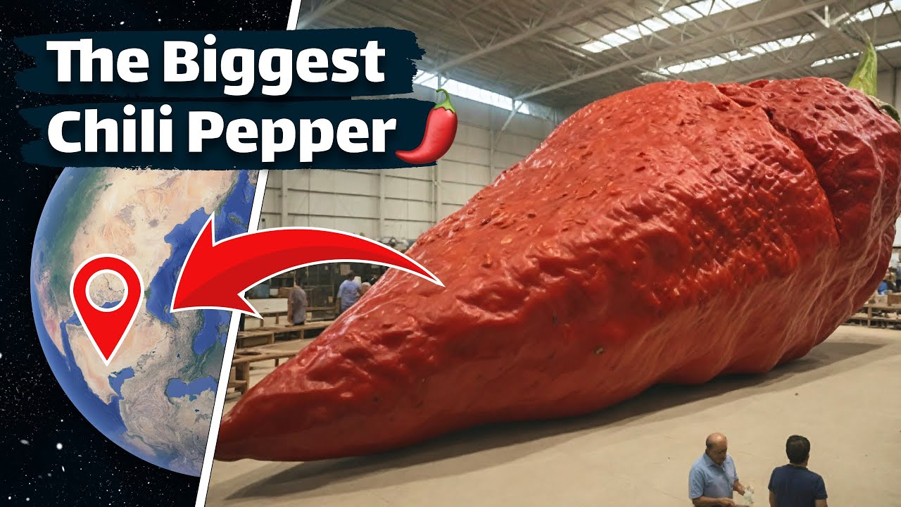 The Biggest Chili 🌶 on Google Earth 🌎 and Google Maps #googleearth # ...