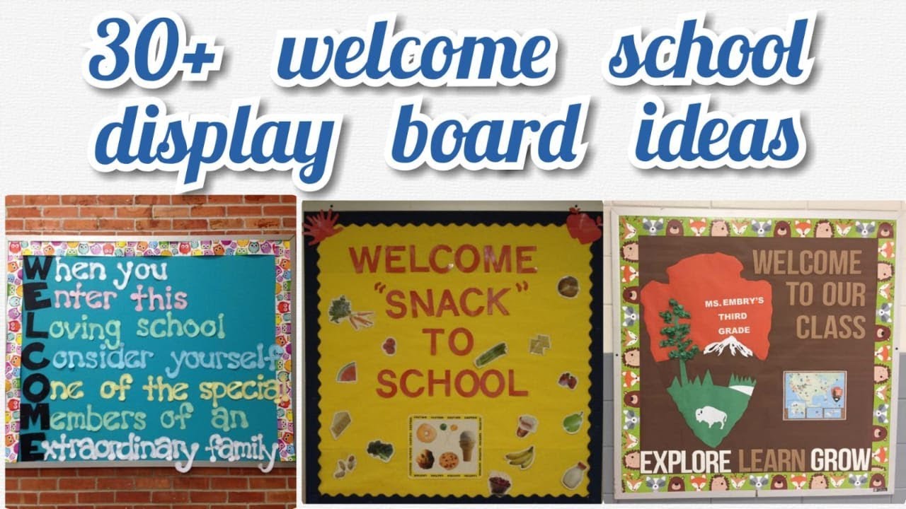 30 New Season School Display Board Ideas Welcome Display Board 30 New Season School Display Board Ideas Welcome Display Board