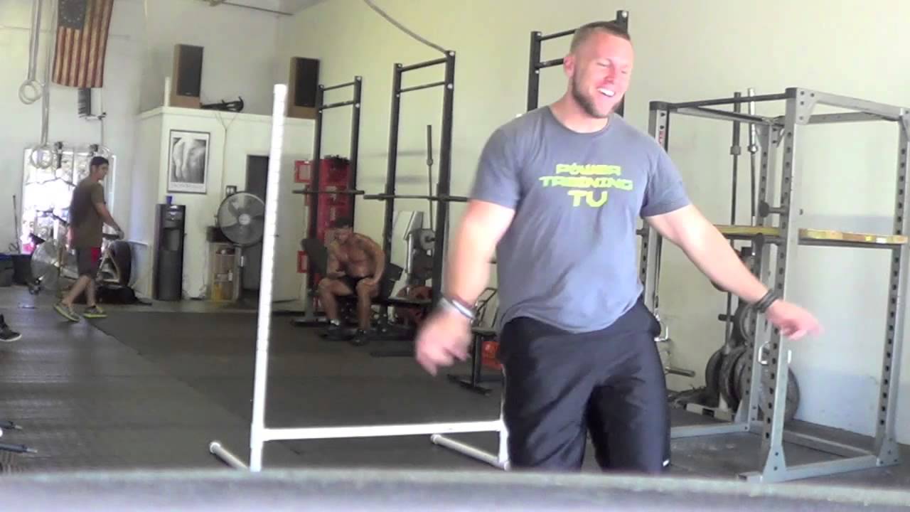 PowerTraining vs StrengthProject Hurdle Jumps | Overtime Athletes - YouTube