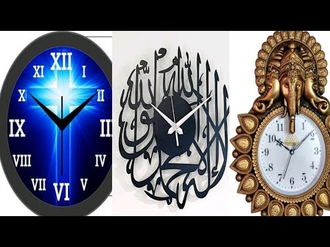 Meesho latest collections wall clock - YouTube