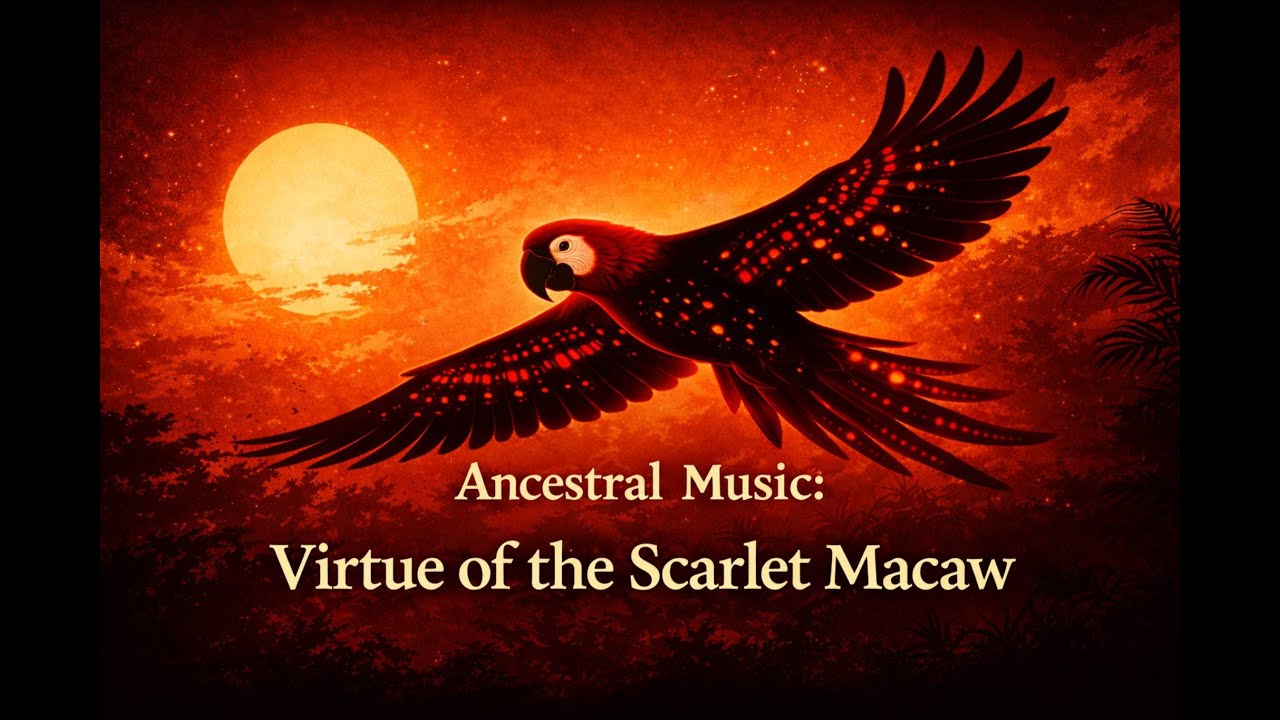 Connect with the Scarlet Macaw Spirit | Healing Sounds from the Amazon ...
