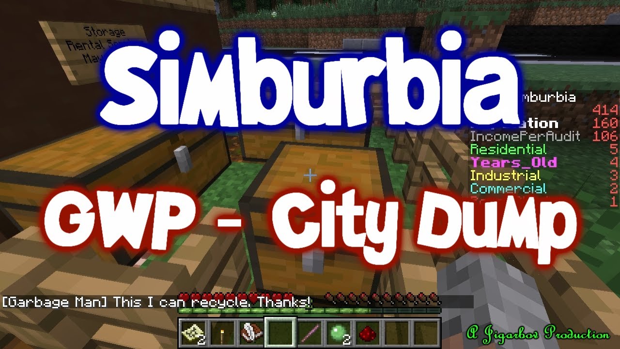 Simburbia Java Edition - City Dump - YouTube