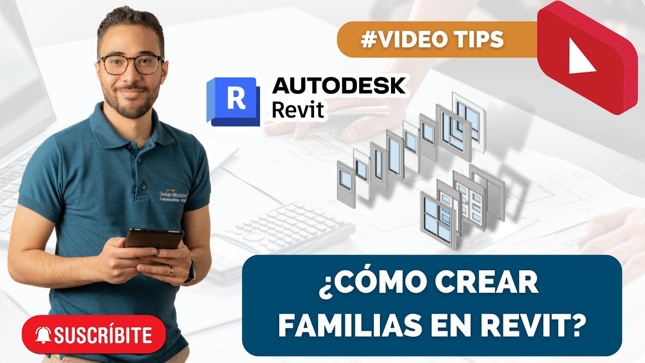 ¿CÓMO CREAR FAMILIAS EN REVIT? 😱 - YouTube