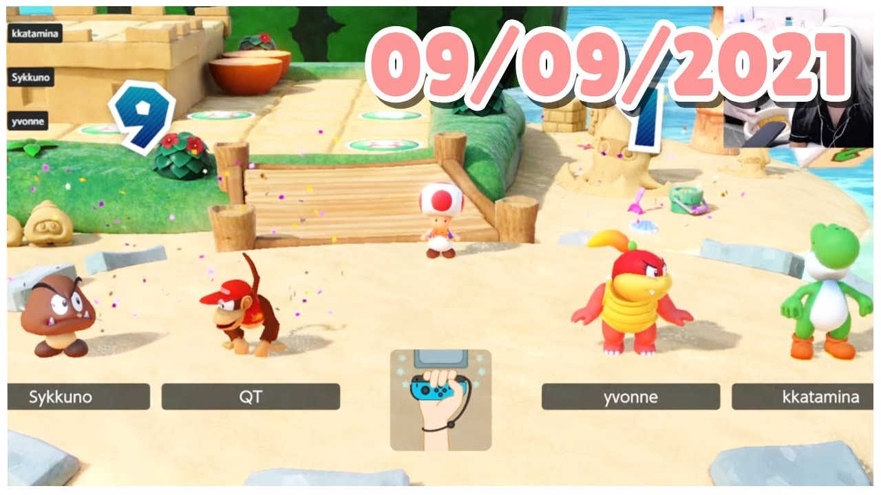 [09/09/2021] SUPER MARIO PARTY WITH LUDWIG, SYKKUNO, MIYOUNG - YouTube