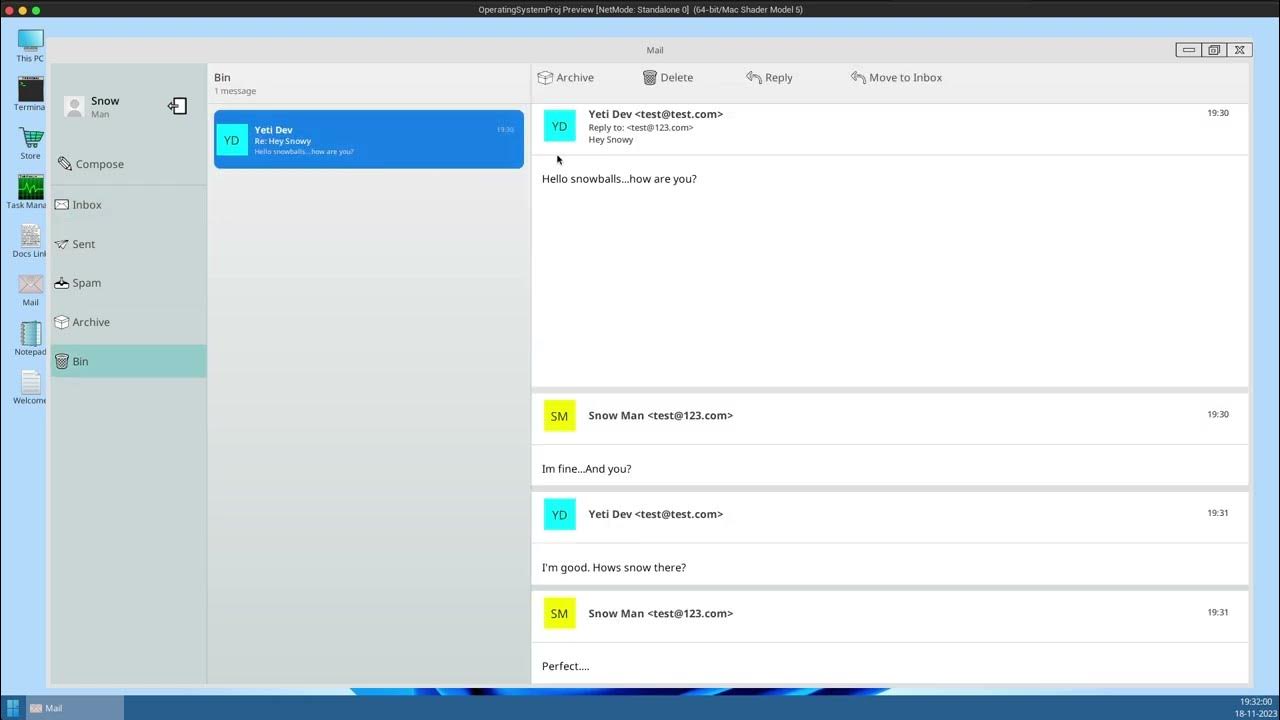 Operating System Simulator Plugin v3 Mail App [UE5] - YouTube