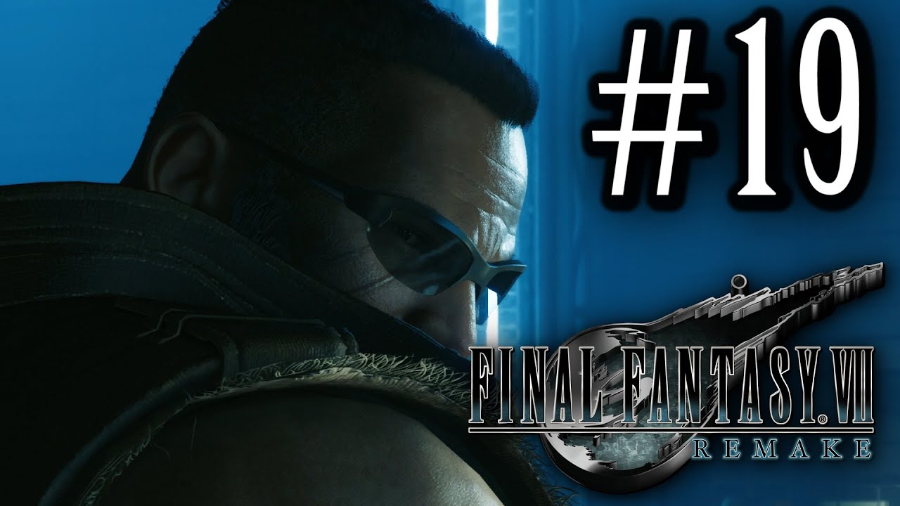 Let's Play Final Fantasy VII REMAKE #19 - Down The Pipe! - YouTube