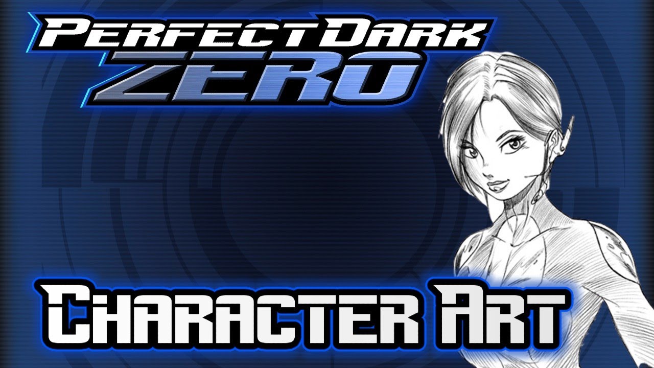 Perfect Dark Zero - Character Concept Art (Bonus Disc - 720p) - YouTube