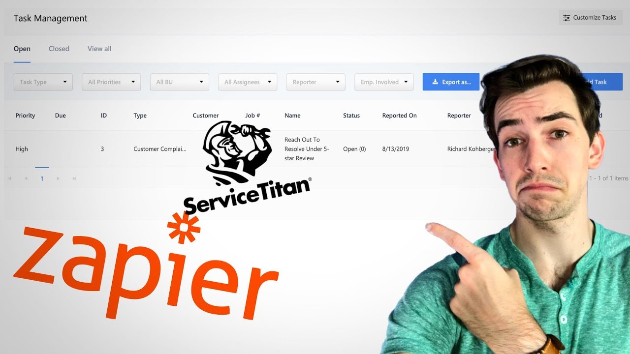 How To AUTOMATICALLY Create Tasks In ServiceTitan - YouTube