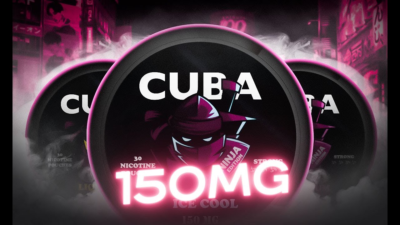 Снюс Куба 150 мг | Обзор Cuba ninja 150 | Самый крепкий Европейский ...