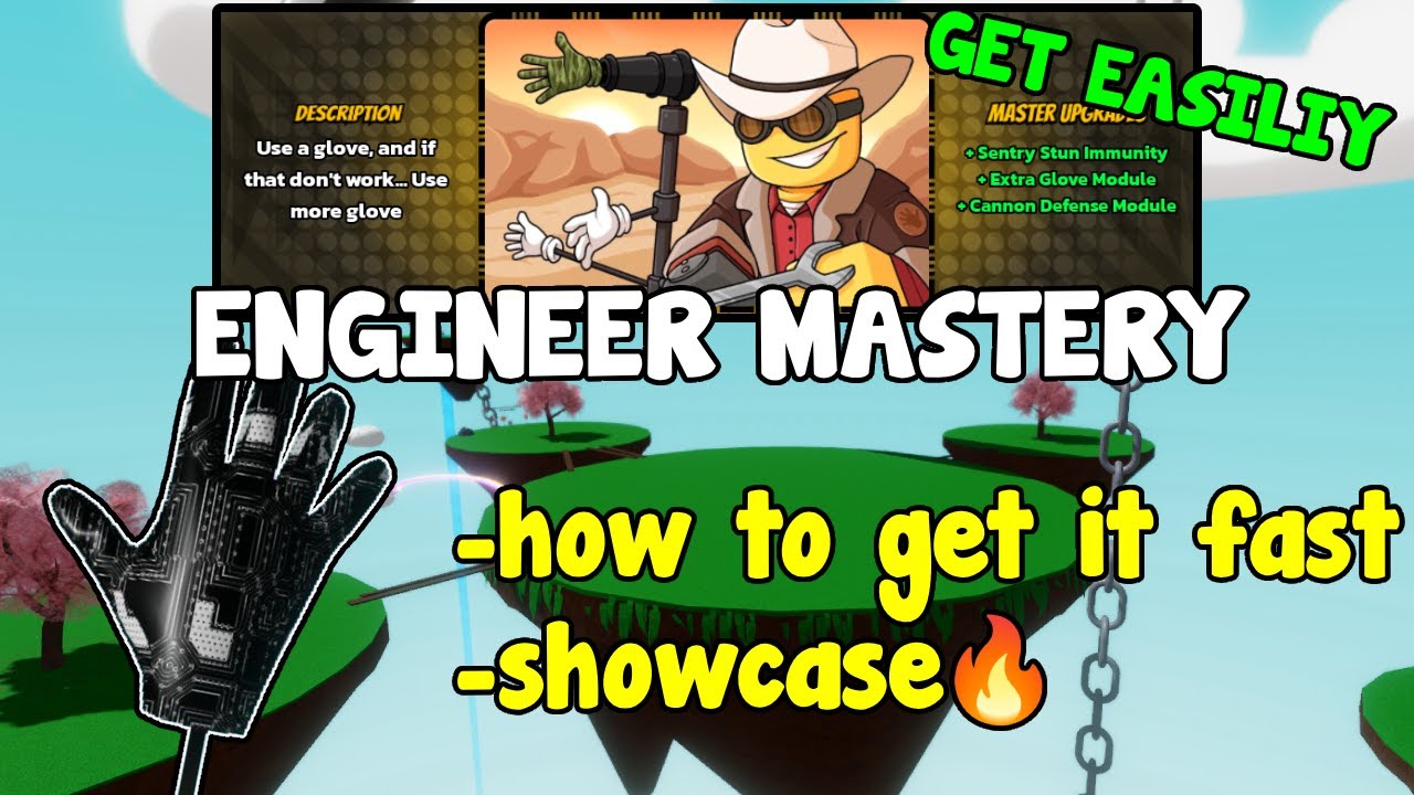 ENGINEER MASTERY GET IT EASY AND FAST + SHOWCASE IN SLAP BATTLES - YouTube