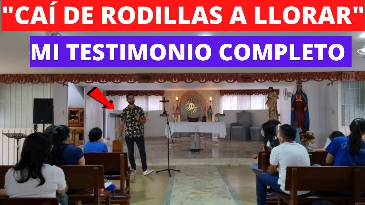 Dios me habló al oído Y CAÍ DE RODILLAS/ MI TESTIMONIO COMPLETO - YouTube