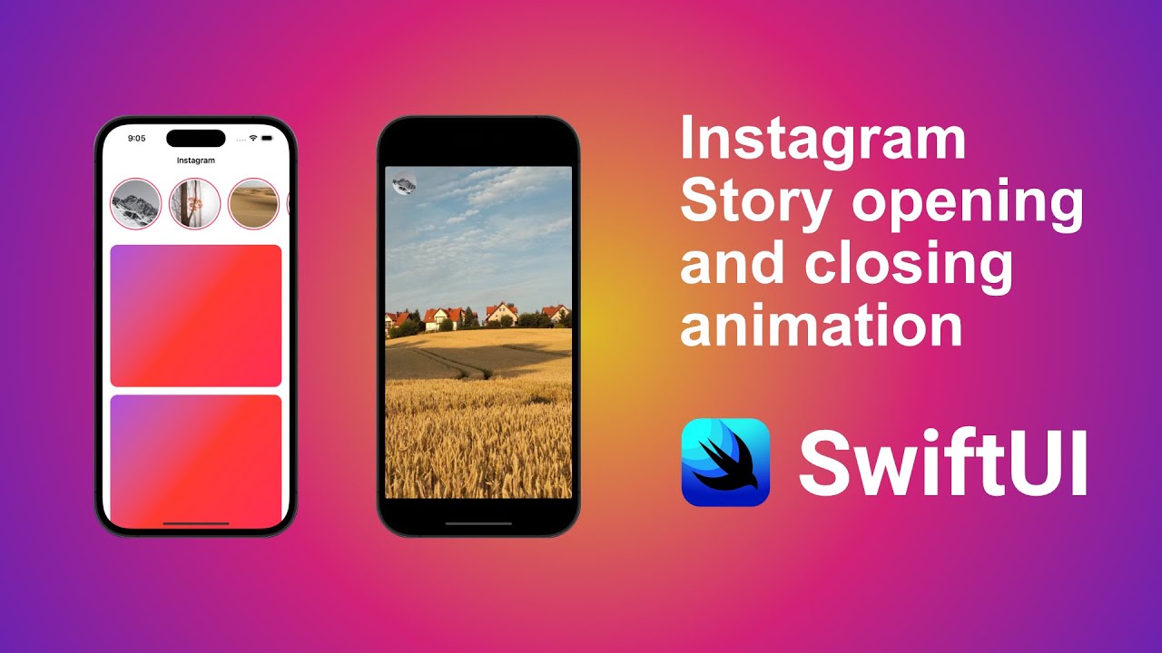 Swiftui Instagram Story Opening And Closing Animation In Swiftui 1301