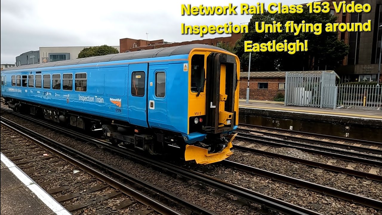 Network Rail Video Inspection Unit VIU2 in action at Eastleigh. - YouTube