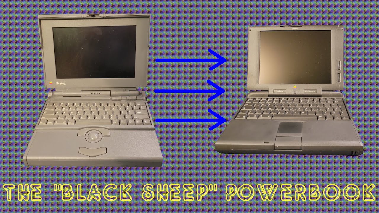 Macintosh PowerBook 190cs/66 - YouTube