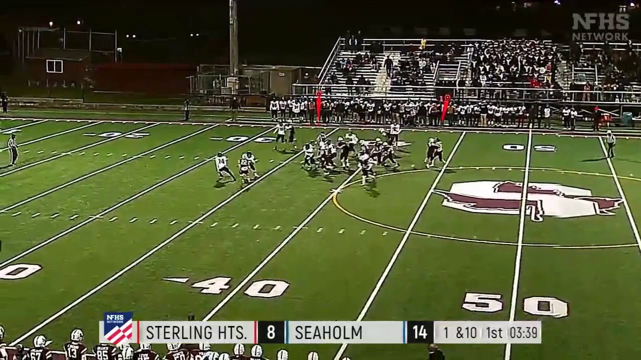Sterling Heights at Seaholm | Football | 11-1-2019 | STATE CHAMPS ...