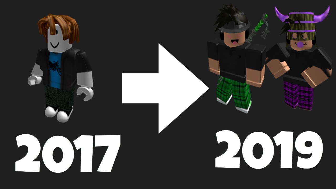 My Roblox Avatar Evolution! - YouTube