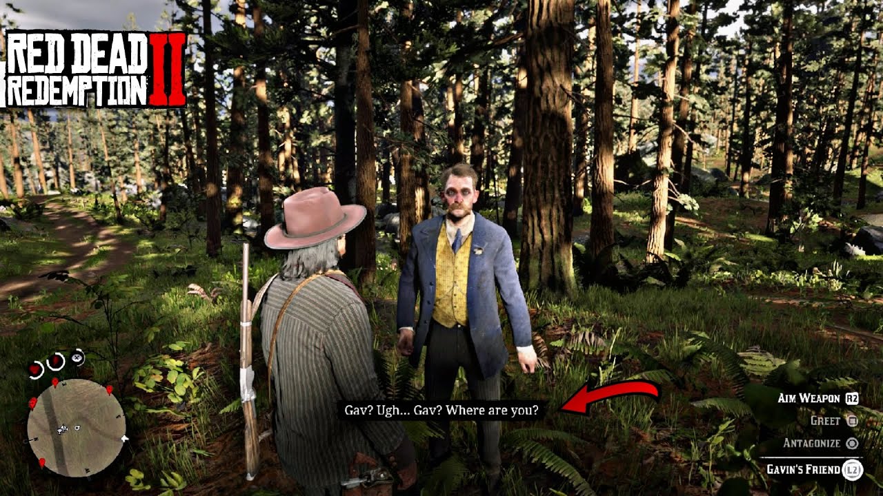 RDR2 - GAV? Where is Gavin? MYSTERY IN 2024... - YouTube