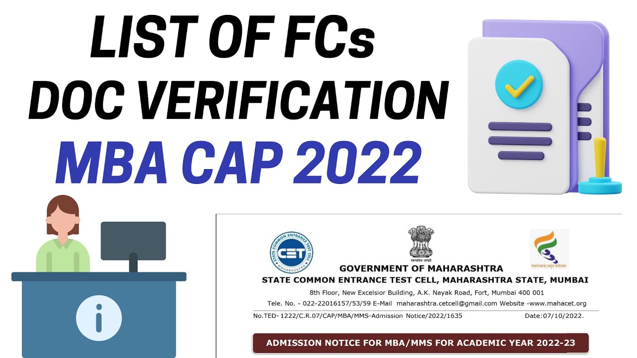 List of FCs, Document Verification, General FAQs | MBA/MMS Admissions ...