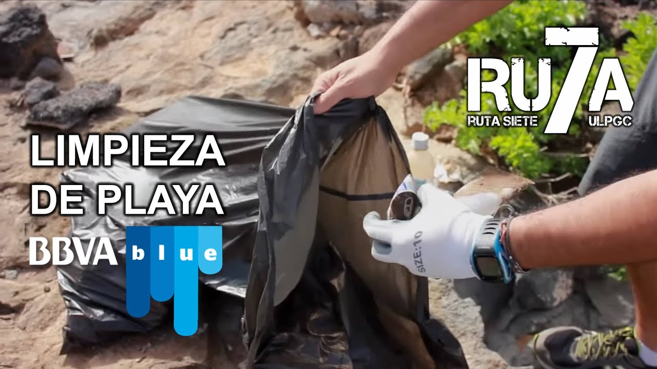 [RU7A] Limpieza de playa Blue BBVA 2015 - YouTube