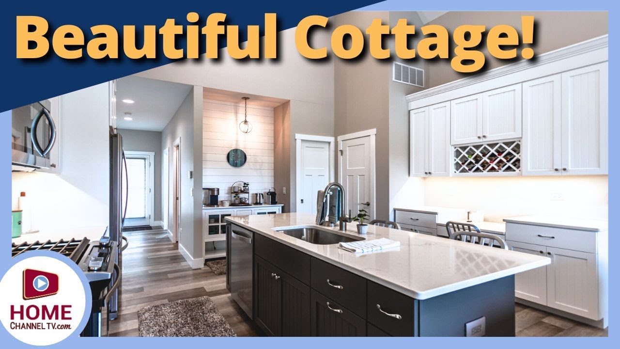 Love the Interior Design of this Cottage Style Ranch Home - YouTube