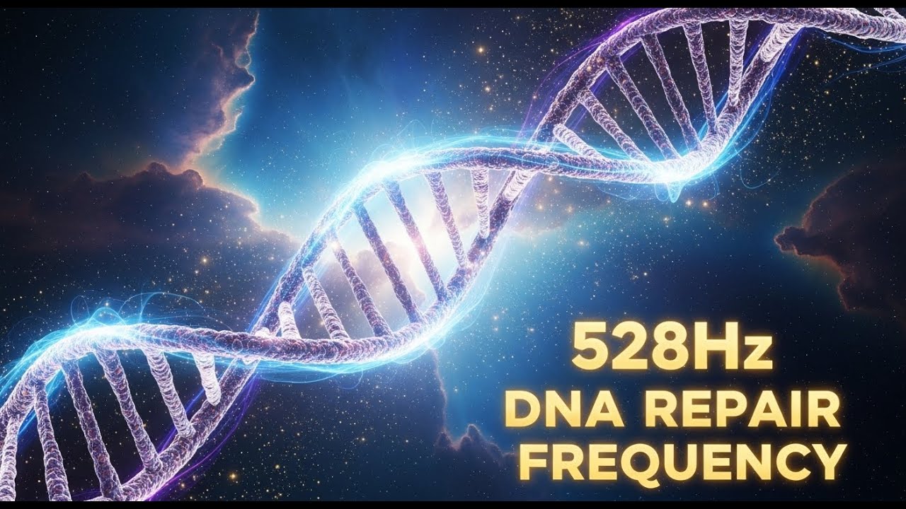 528Hz Miracle Meditation Frequency | DNA Repair Music for Stress Relief ...