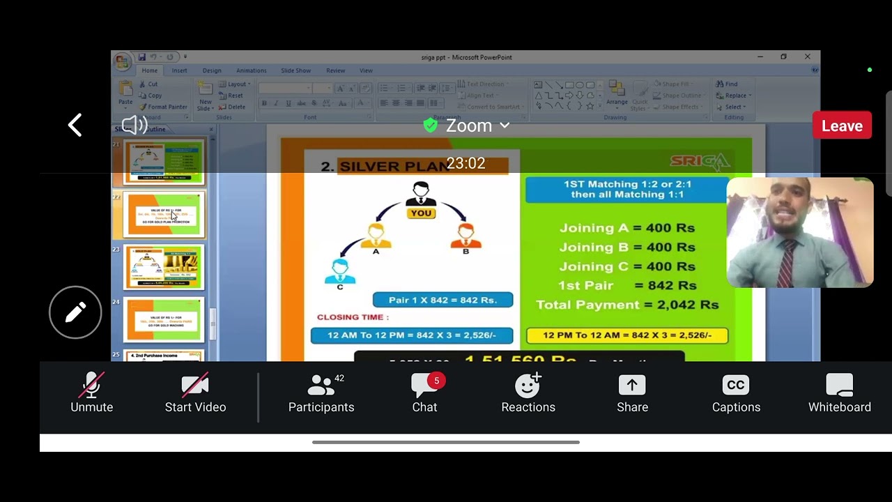 SRIGA plan show on zoom by Mr. jeevan Kumar from Himachal Pradesh !!! 9709938155 !!! - YouTube