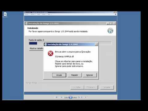 songr corrigindo erro 0\Interop.WMPLib.dll - YouTube