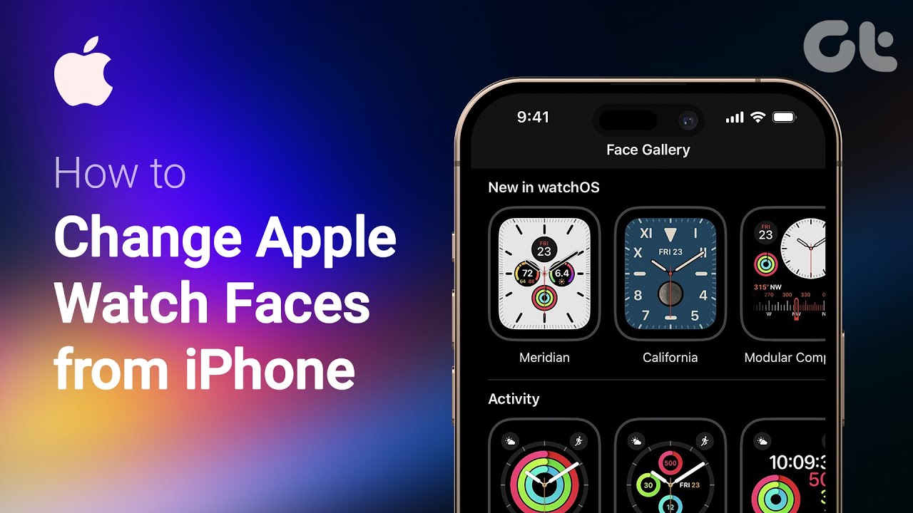 How to Change Apple Watch Faces from iPhone | Full Guide | Add & Remove ...