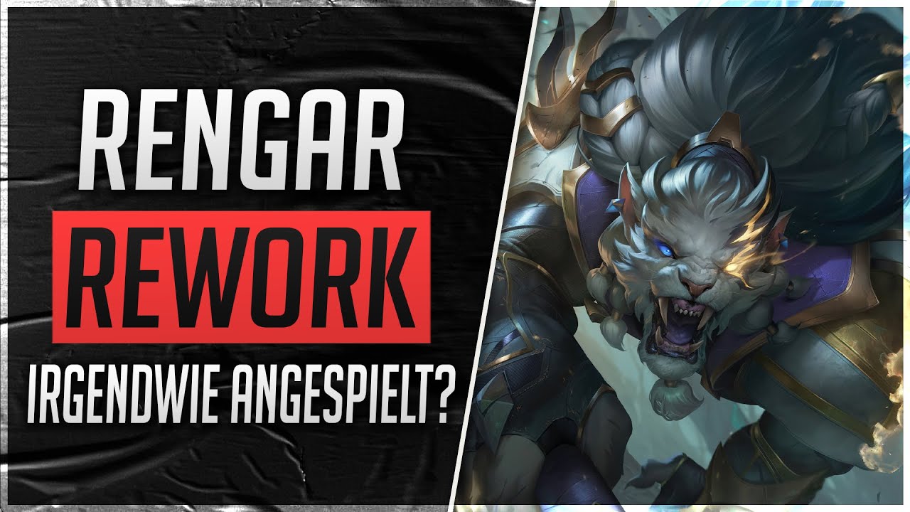Rengar Rework irgendwie angespielt? Rengar Rework PBE Gameplay [League ...