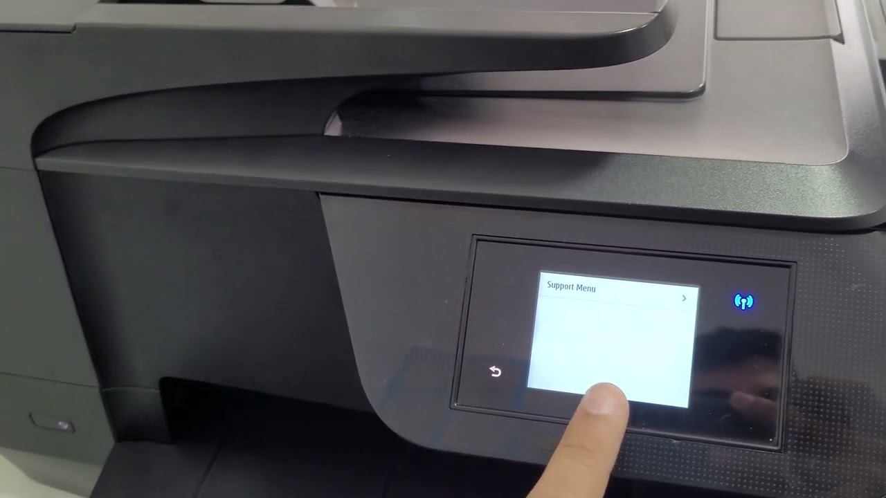 RESETAR IMPRESSORA HP OFFICEJET PRO 8710 - YouTube