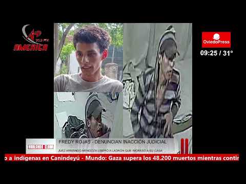 FREDY ROJAS - DENUNCIAN INACCIÓN JUDICIAL - YouTube