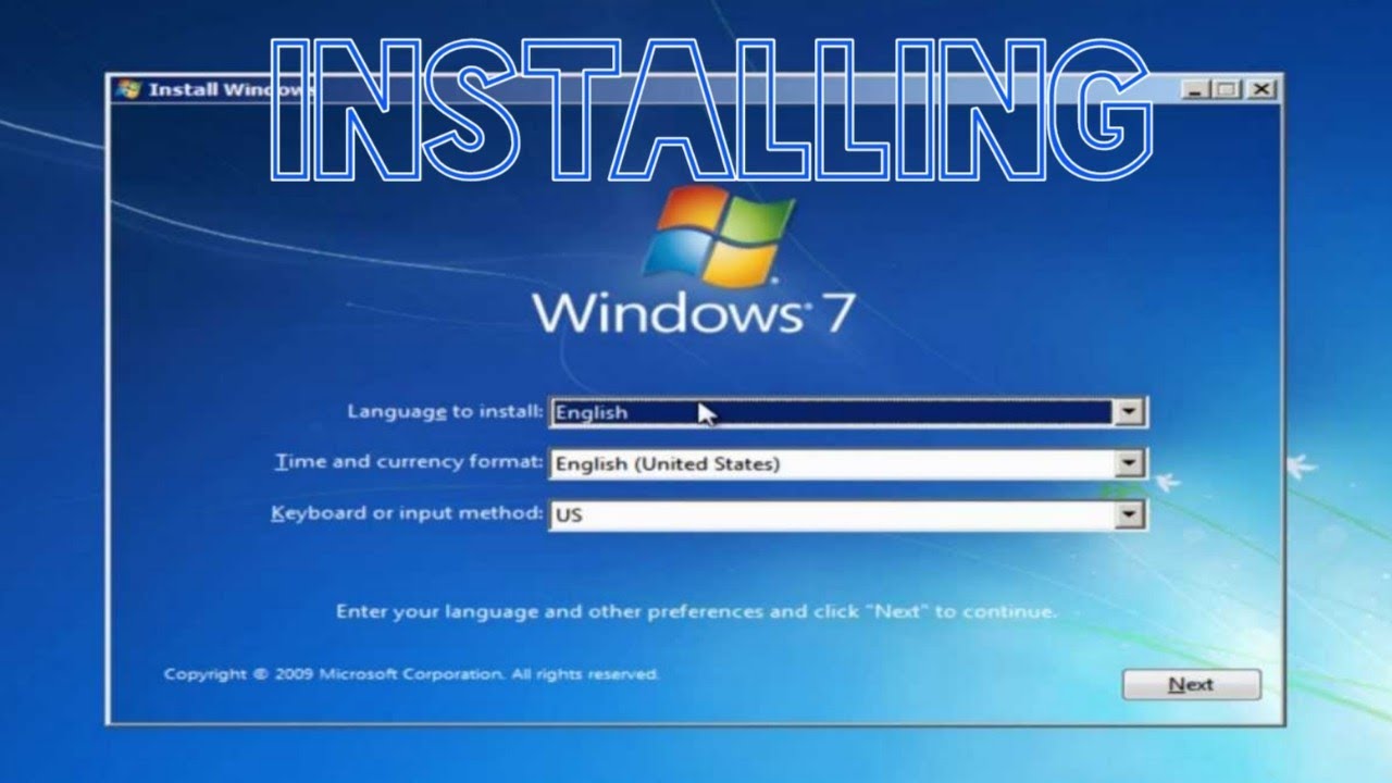 HOW TO INSTALL WINDOWS 7 OPERATING SYSTEM | #tutorial #chanreyes - YouTube