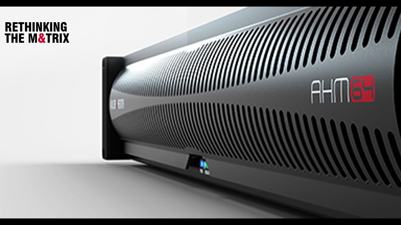 Allen & Heath AHM-64 “Rethinking The Matrix” – Online Seminar - YouTube